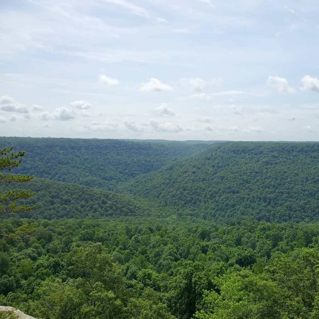 Monterey, Tennessee: Bee Rock Overlook & The Standing Stone Monument ...